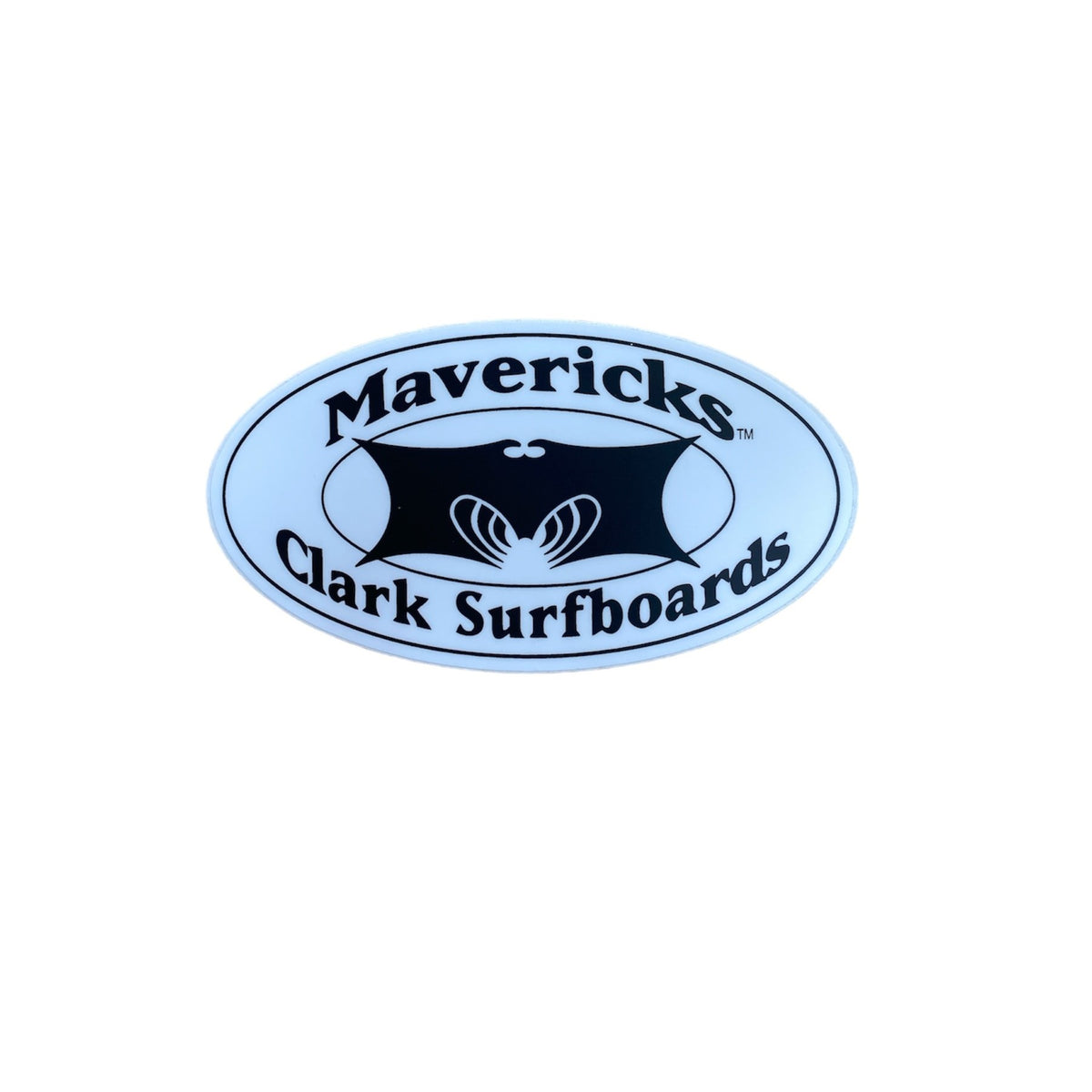 Old School Mavericks Sticker – Mavericks Surf Company